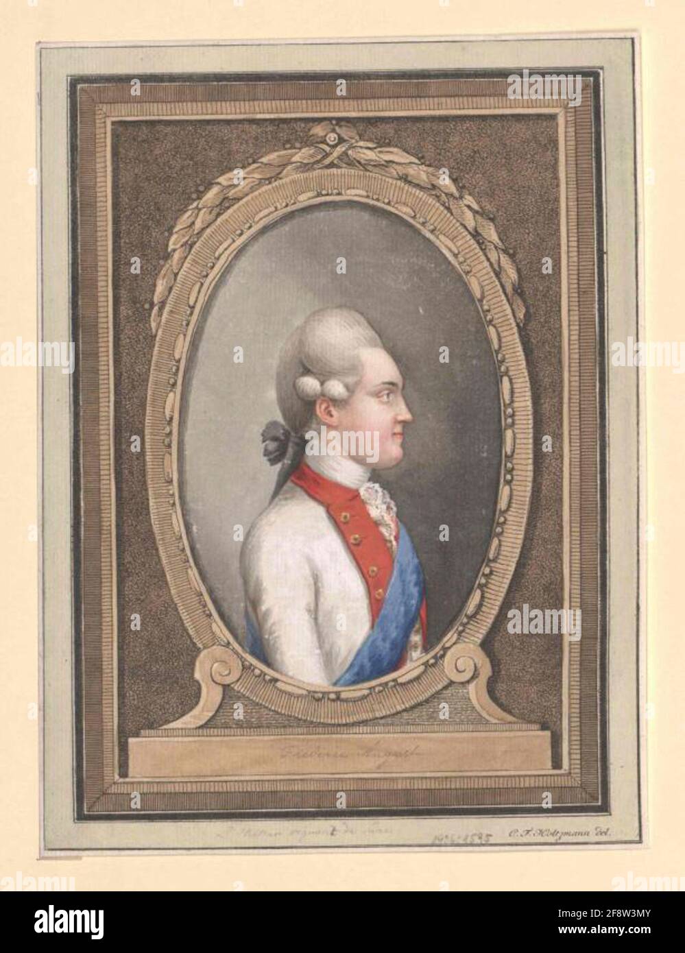 Friedrich August I, King of Saxony Stock Photo - Alamy