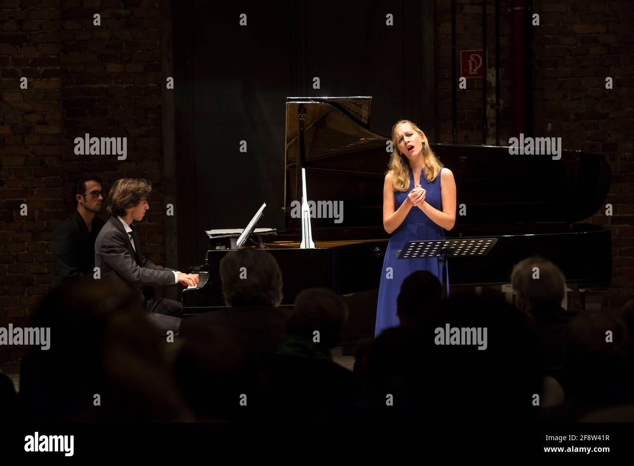 DEU, Deutschland, Ruhrgebiet, Essen, 2.09.2014: Die Sopranistin Anna ...
