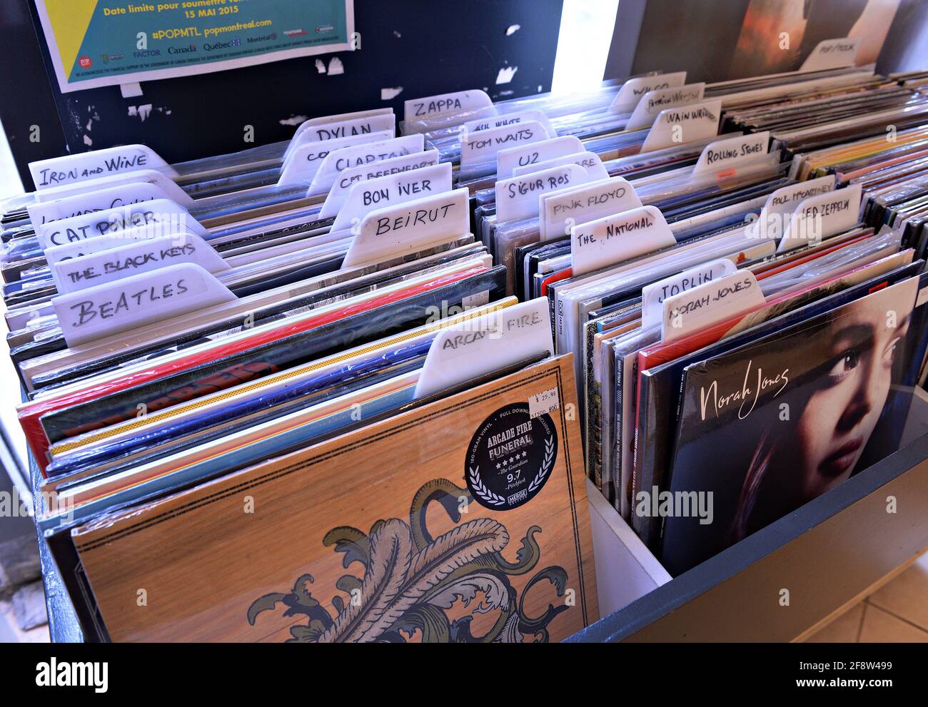 Record display hi-res stock photography and images - Alamy