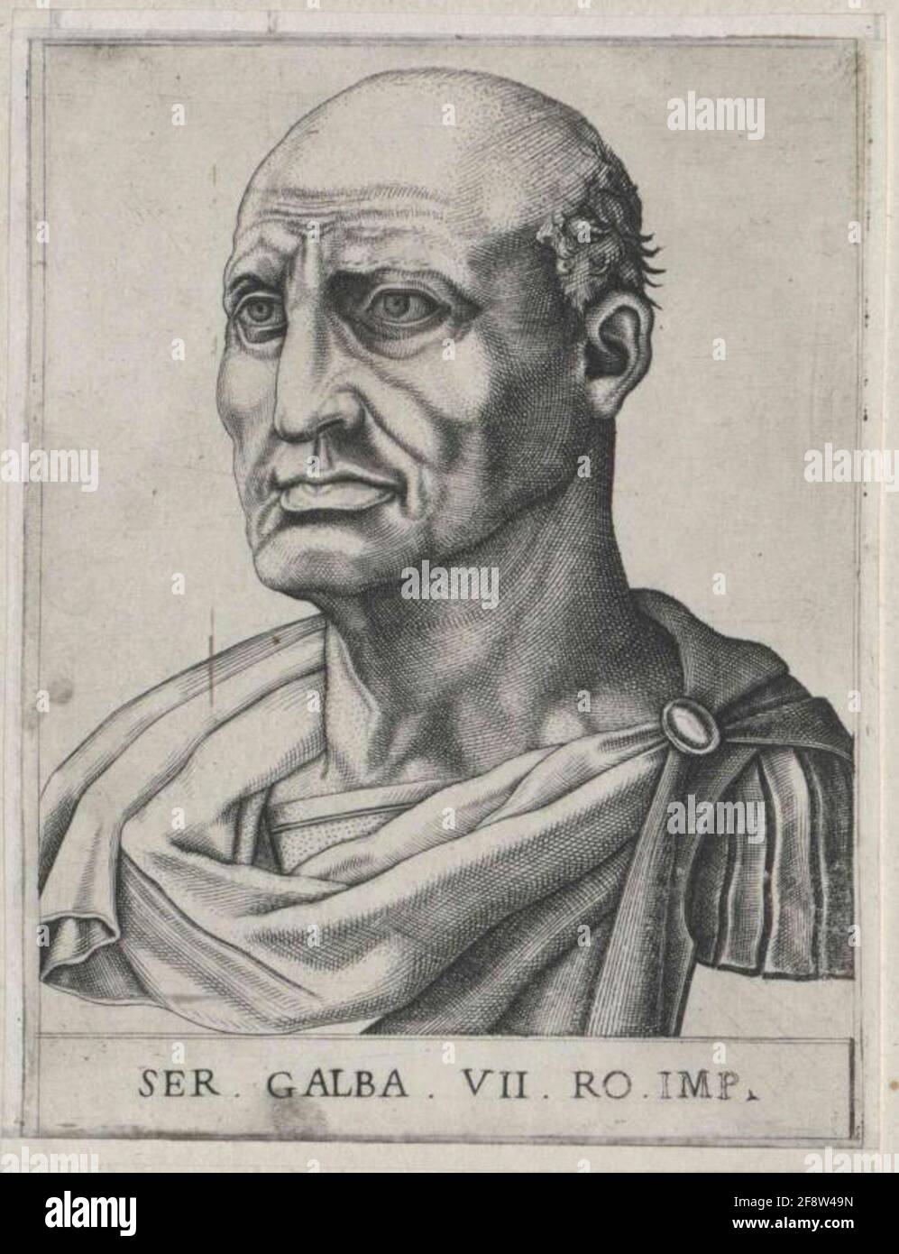 Galba, Roman emperor Stock Photo - Alamy