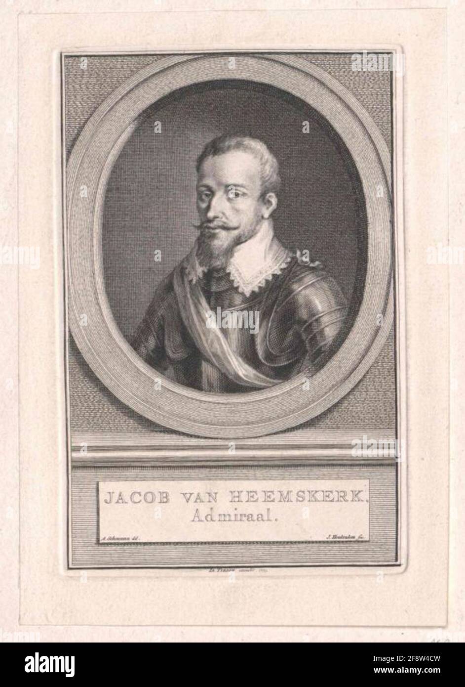 Heemskerk, Jakob van Stecher: Houbraken, Jacusentwerfer: Schouman ...