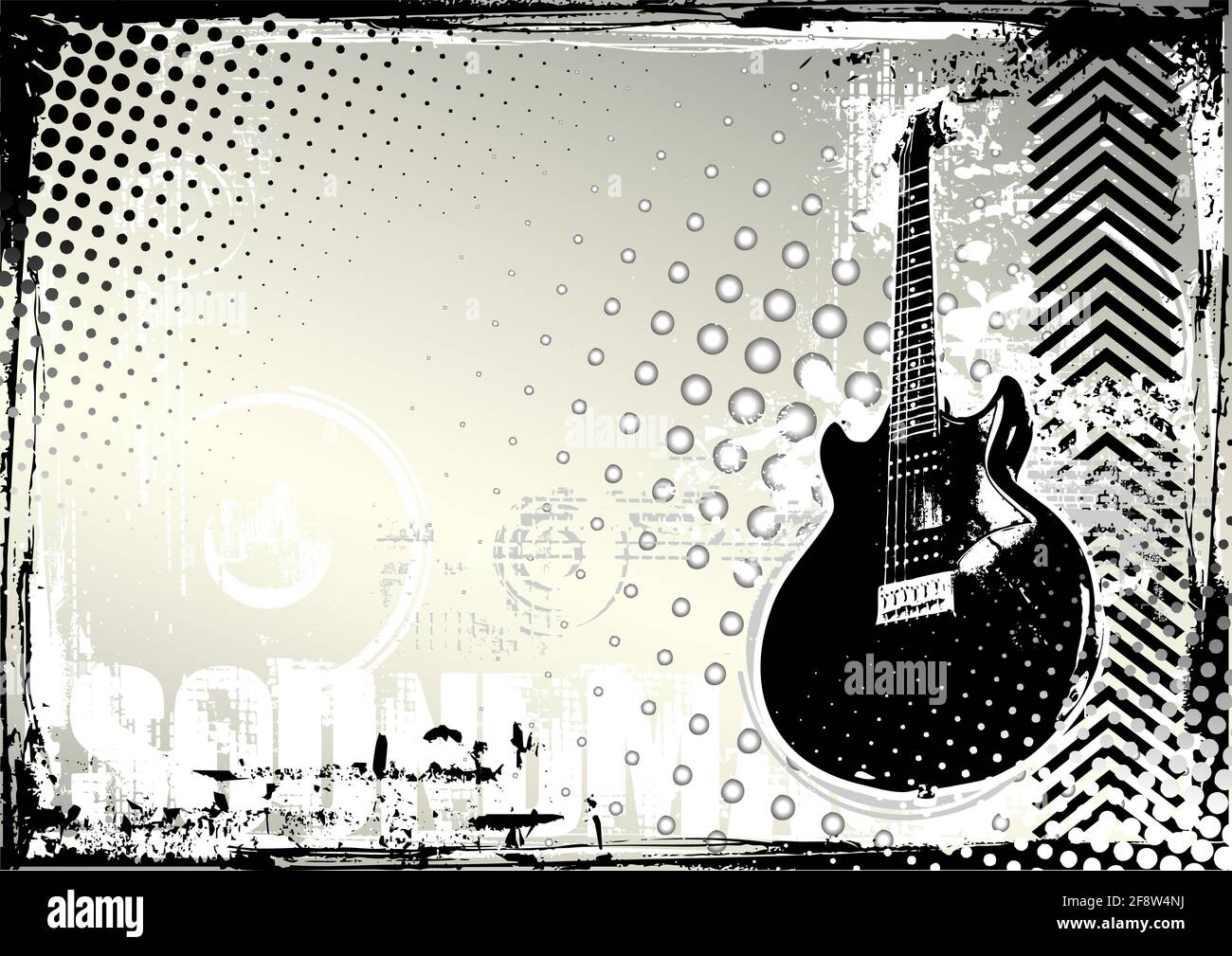 guitar poster background Stock Vector Image & Art - Alamy
