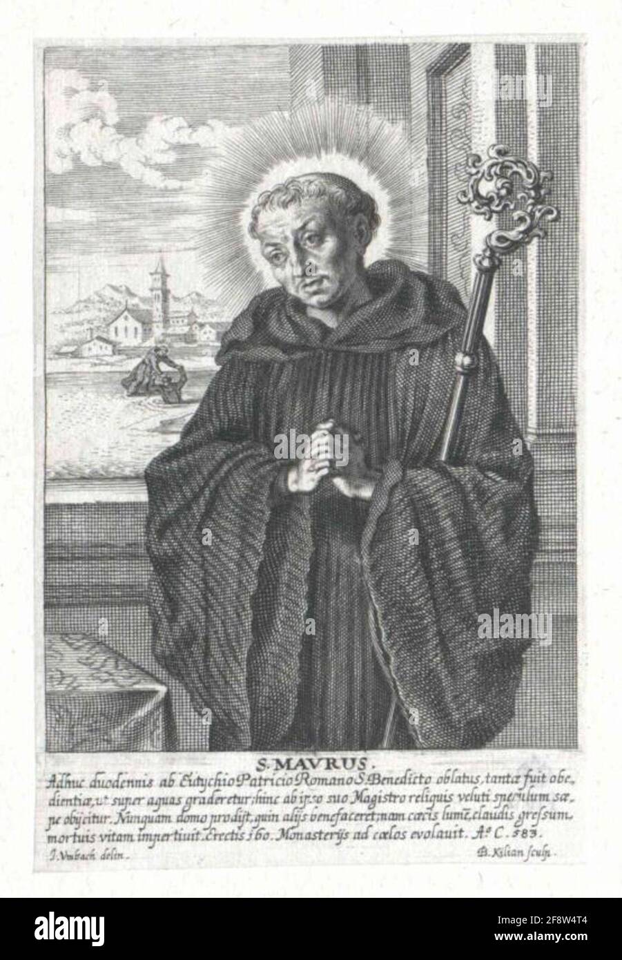 Monk maurus hi-res stock photography and images - Alamy