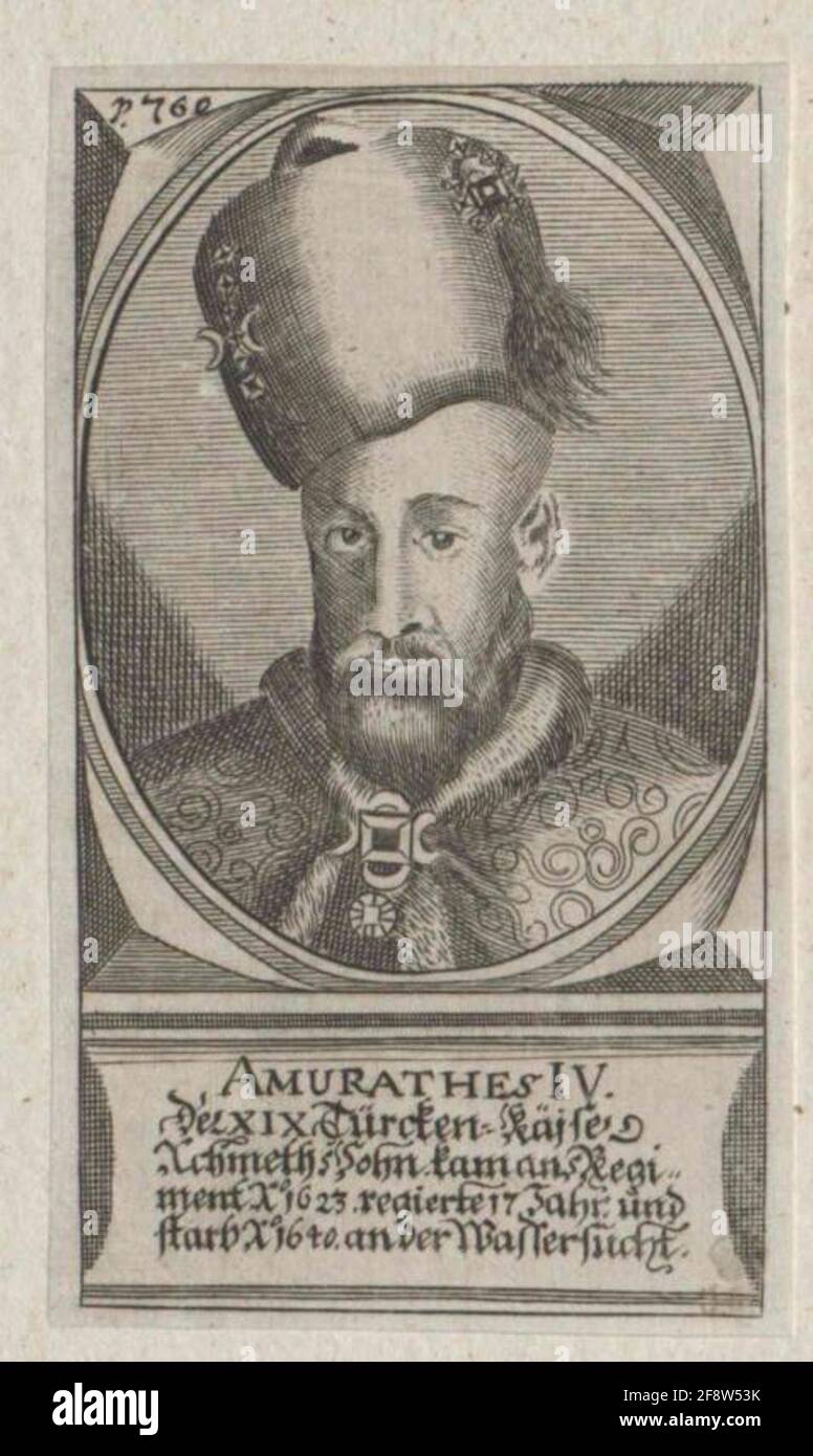 Murad IV., Sultan of Turkey Stock Photo - Alamy