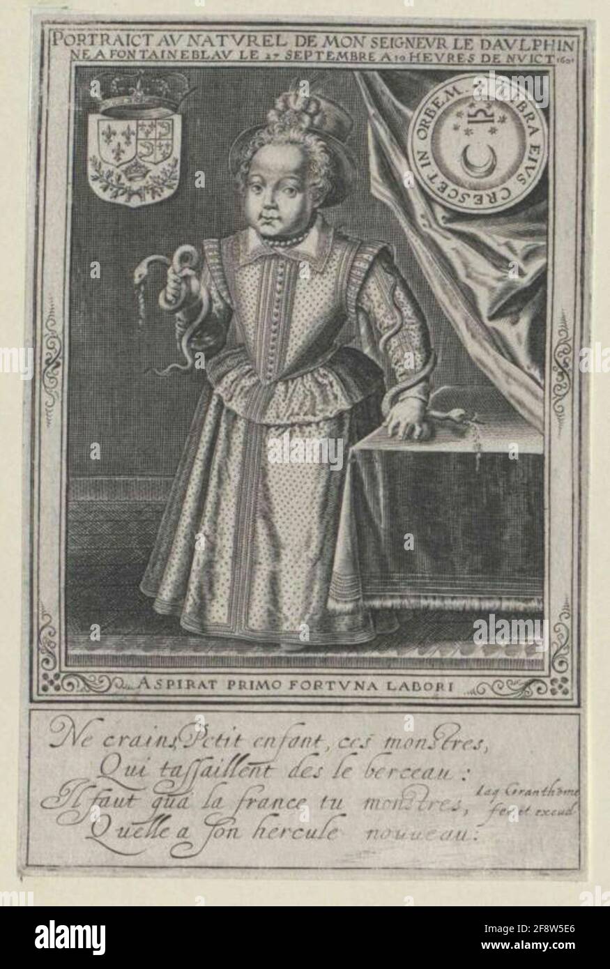 Ludwig XIII., King of France Stock Photo - Alamy
