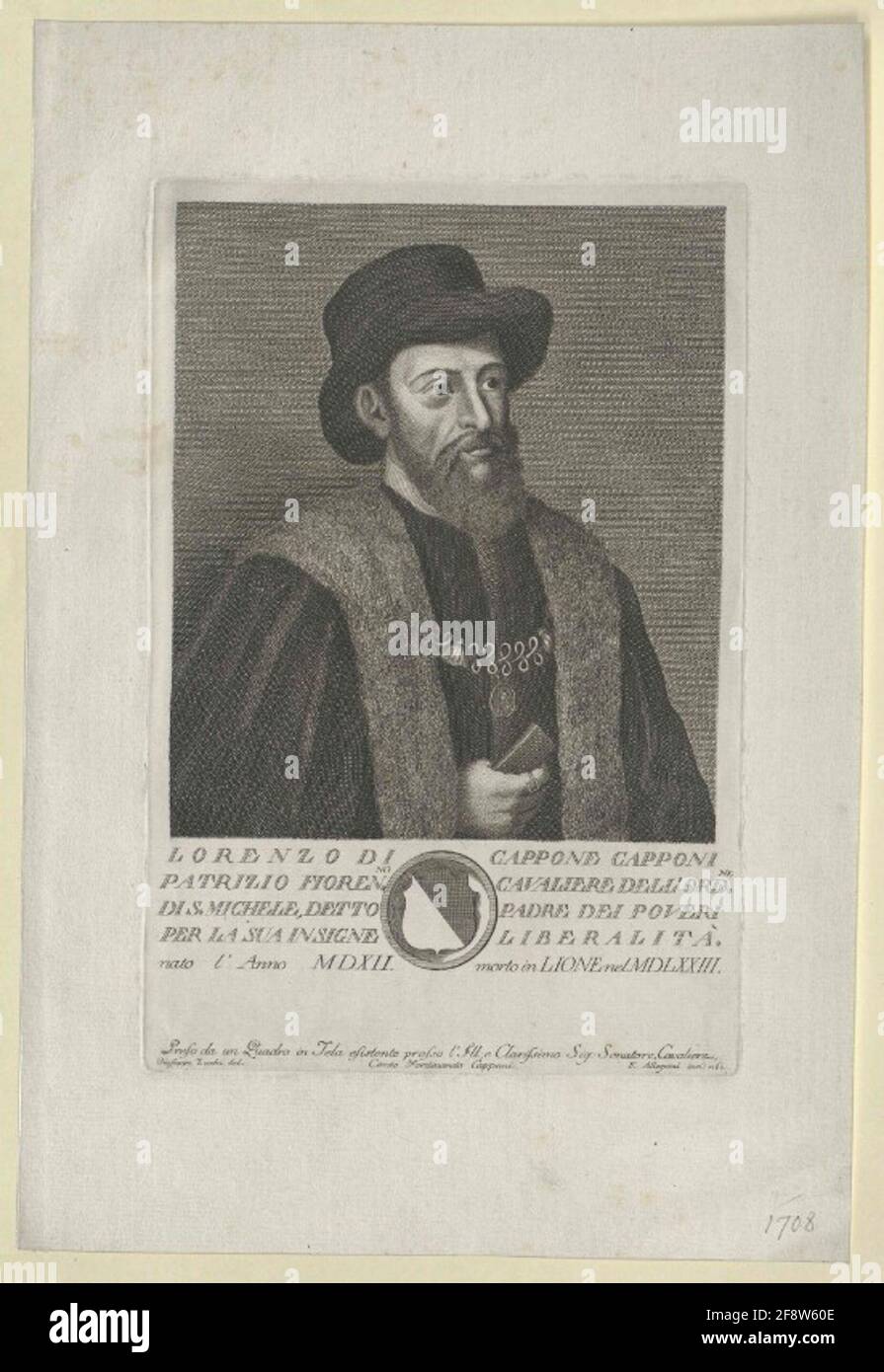 Capponi, Lorenzo di Capone Stock Photo - Alamy