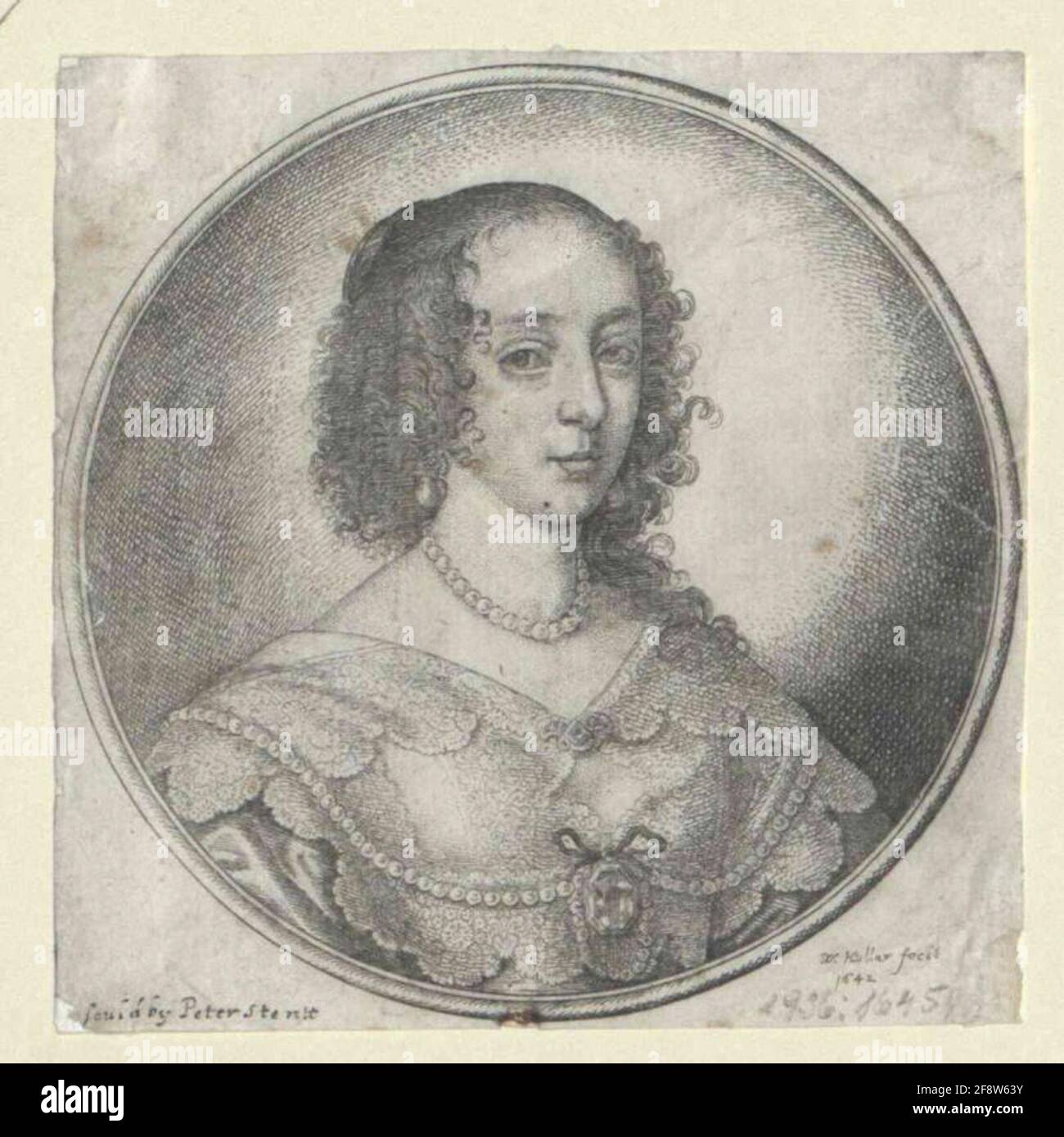 Henriette Maria, Princess of France Stock Photo - Alamy