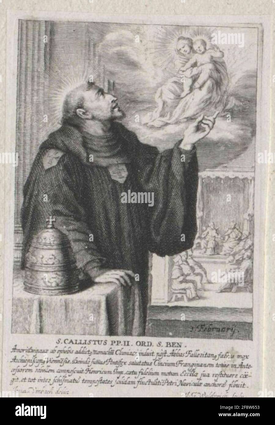 Callixtus II., papa Stock Photo - Alamy