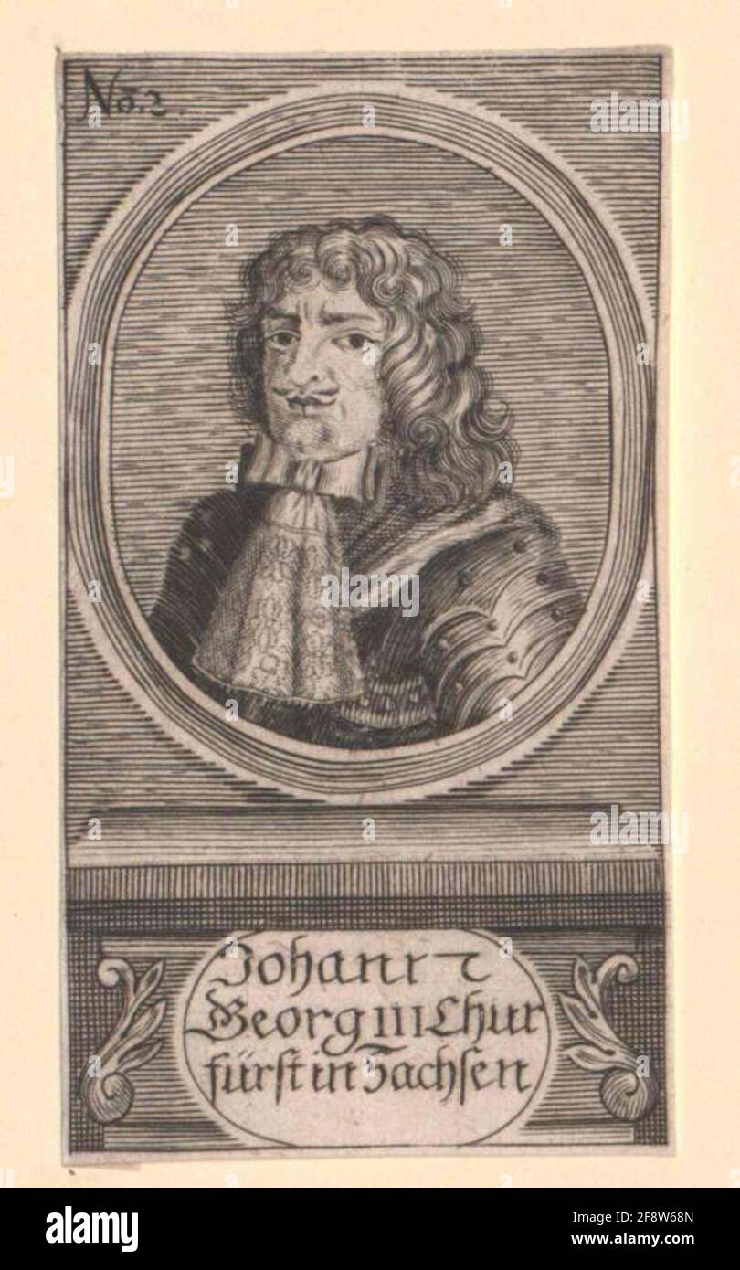 Johann georg iii elector of saxony hi-res stock photography and images ...