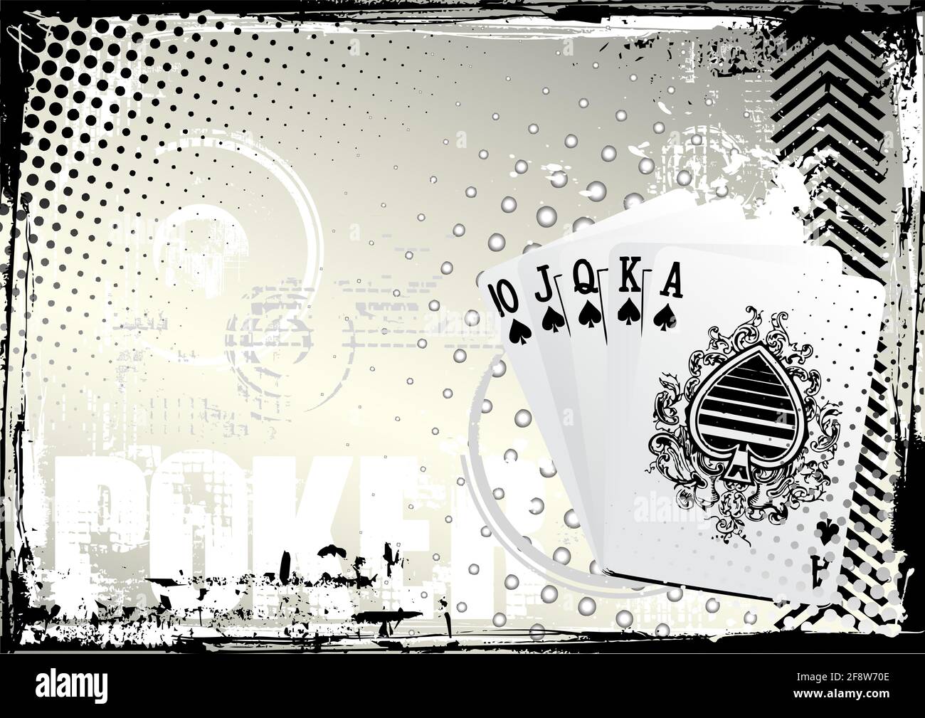 poker poster background Stock Vector Image & Art - Alamy