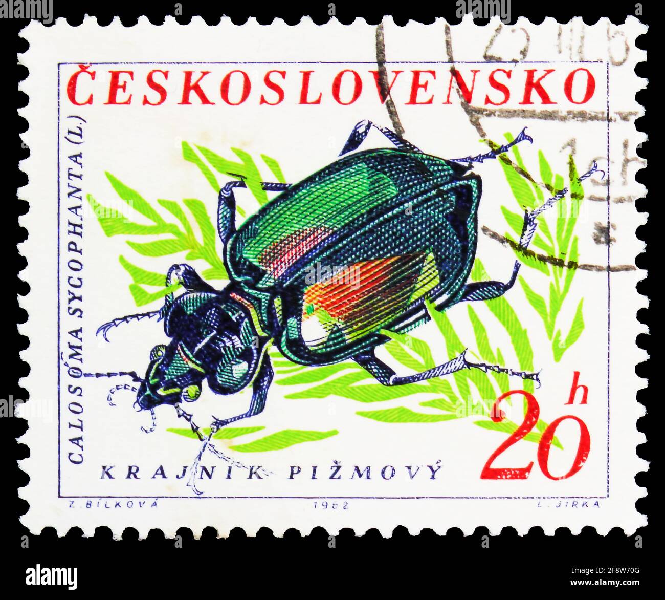 MOSCOW, RUSSIA - OCTOBER 1, 2019: Postage stamp printed in ...