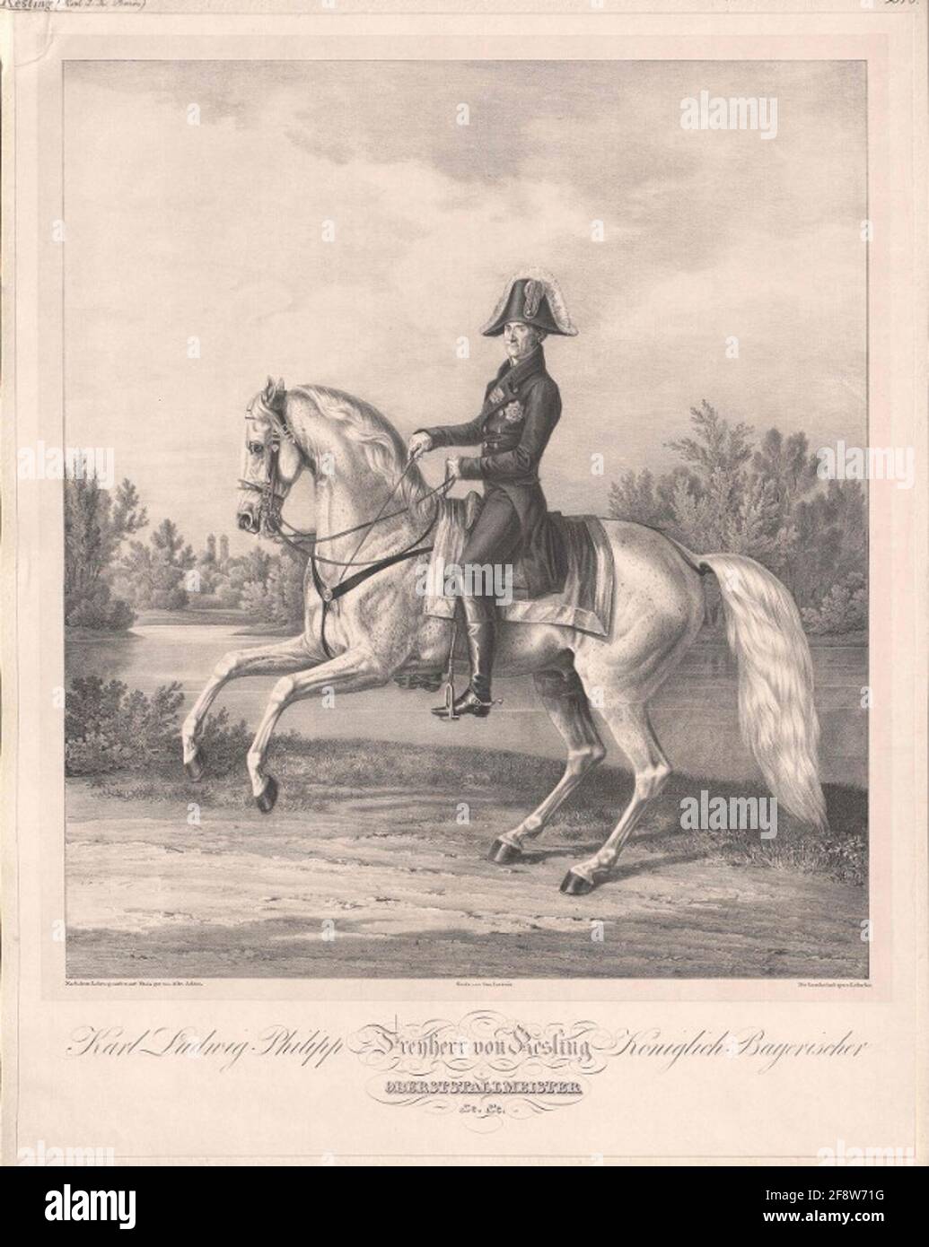 Kesling, Karl Ludwig Philipp Freiherr von Stock Photo - Alamy