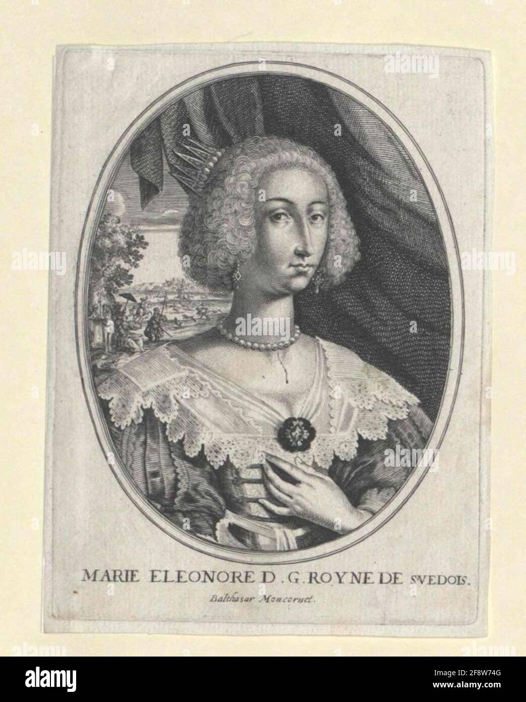 Marie Eleonore, Princess of Brandenburg Stock Photo - Alamy