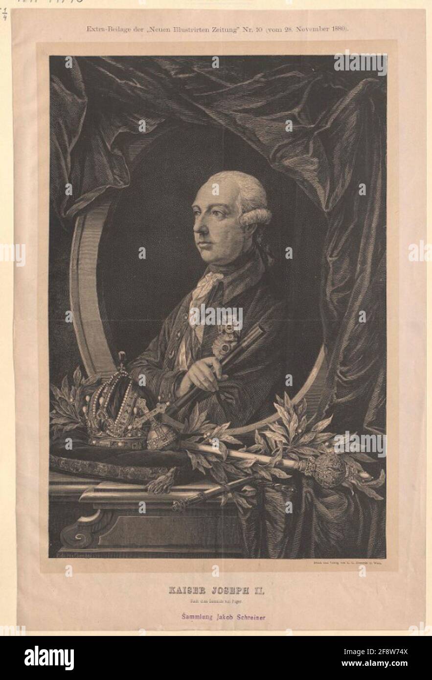 Josef II., Roman-German Kaiser Stock Photo - Alamy