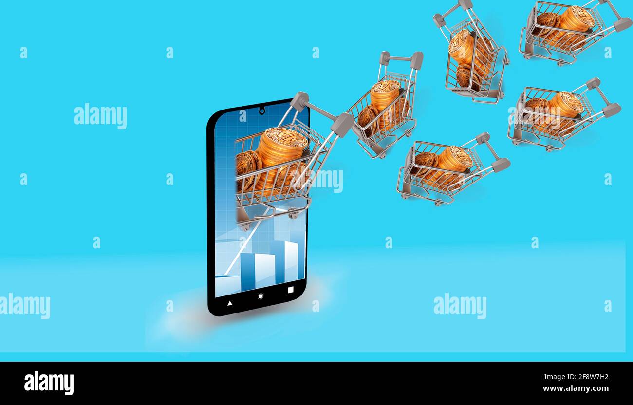 3d cart hi-res stock photography and images - Alamy