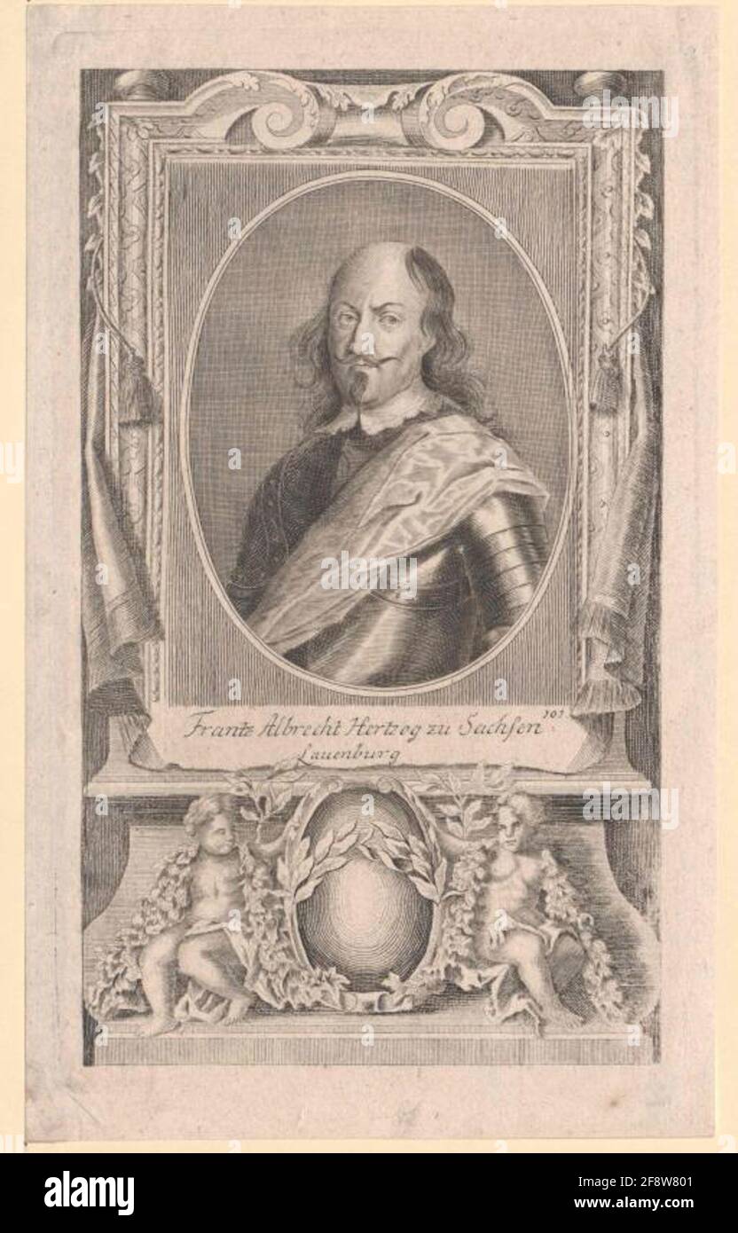 Franz Albrecht, Duke of Saxony-Lauenburg Stock Photo - Alamy