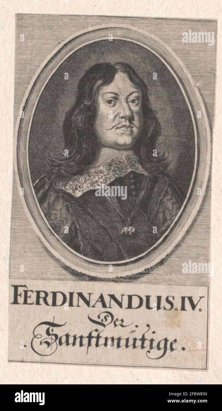 Ferdinand IV., Roman king Stock Photo - Alamy