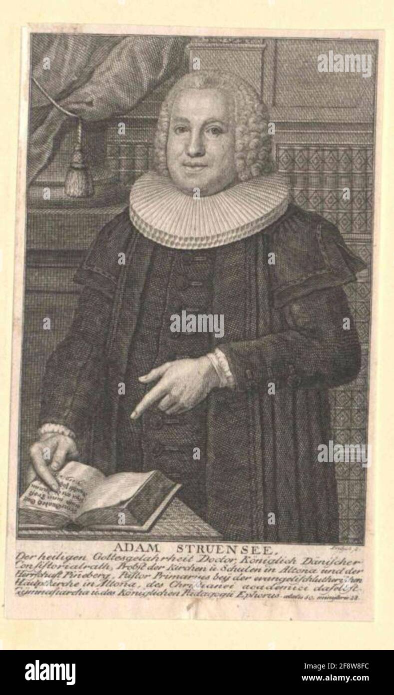 Struense, Adam Stecher: Fritzsch, Christian Stock Photo - Alamy