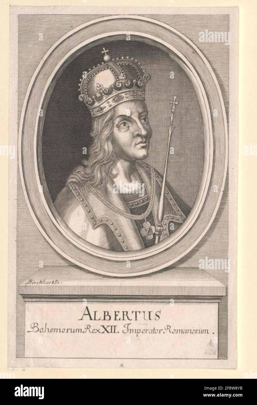 Albrecht II, German king Stock Photo - Alamy