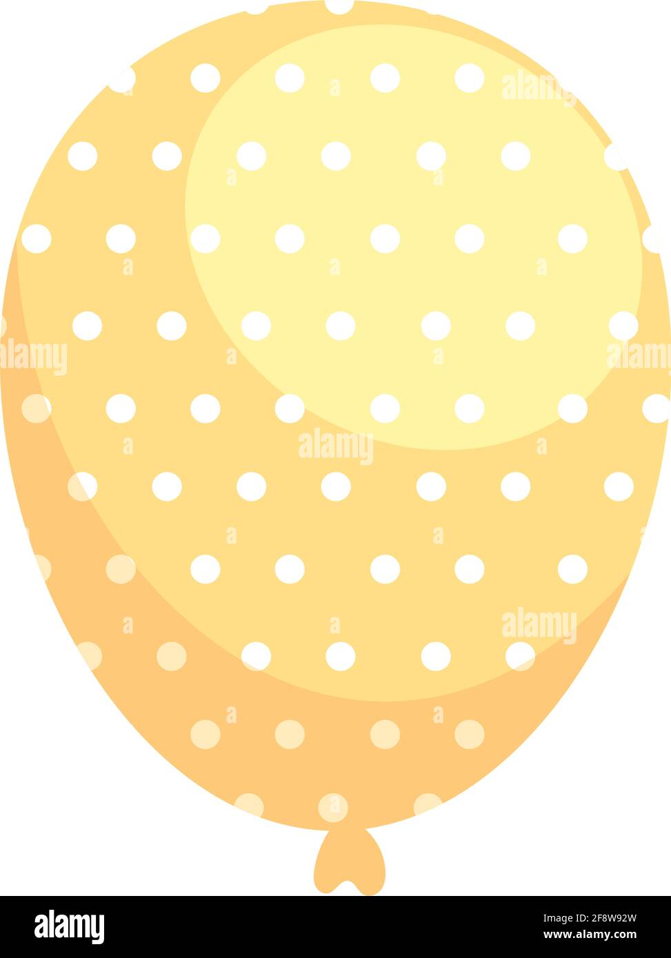 yellow balloon helium Stock Vector Image & Art - Alamy
