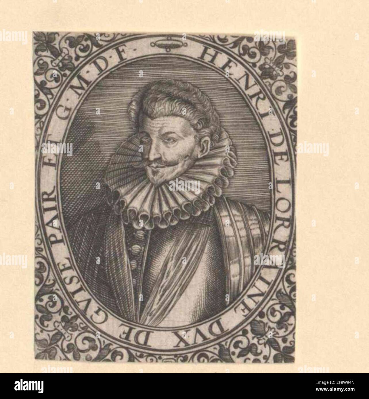 Heinrich I, Duke of Lorrainen-Guise Stock Photo - Alamy