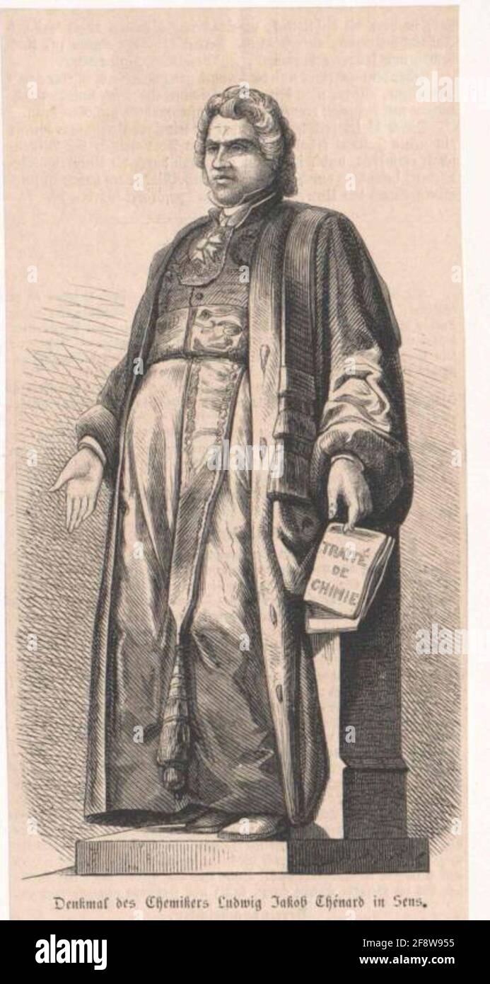 Thenard, Louis Jacques Baron de Stock Photo - Alamy