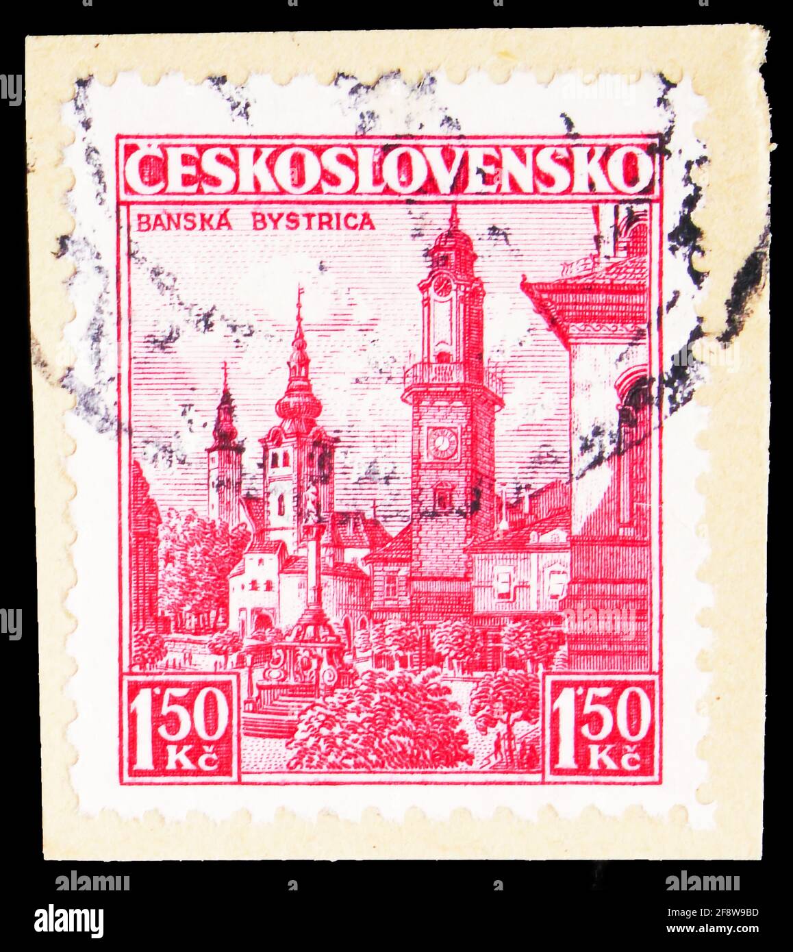 MOSCOW, RUSSIA - OCTOBER 1, 2019: Postage stamp printed in ...