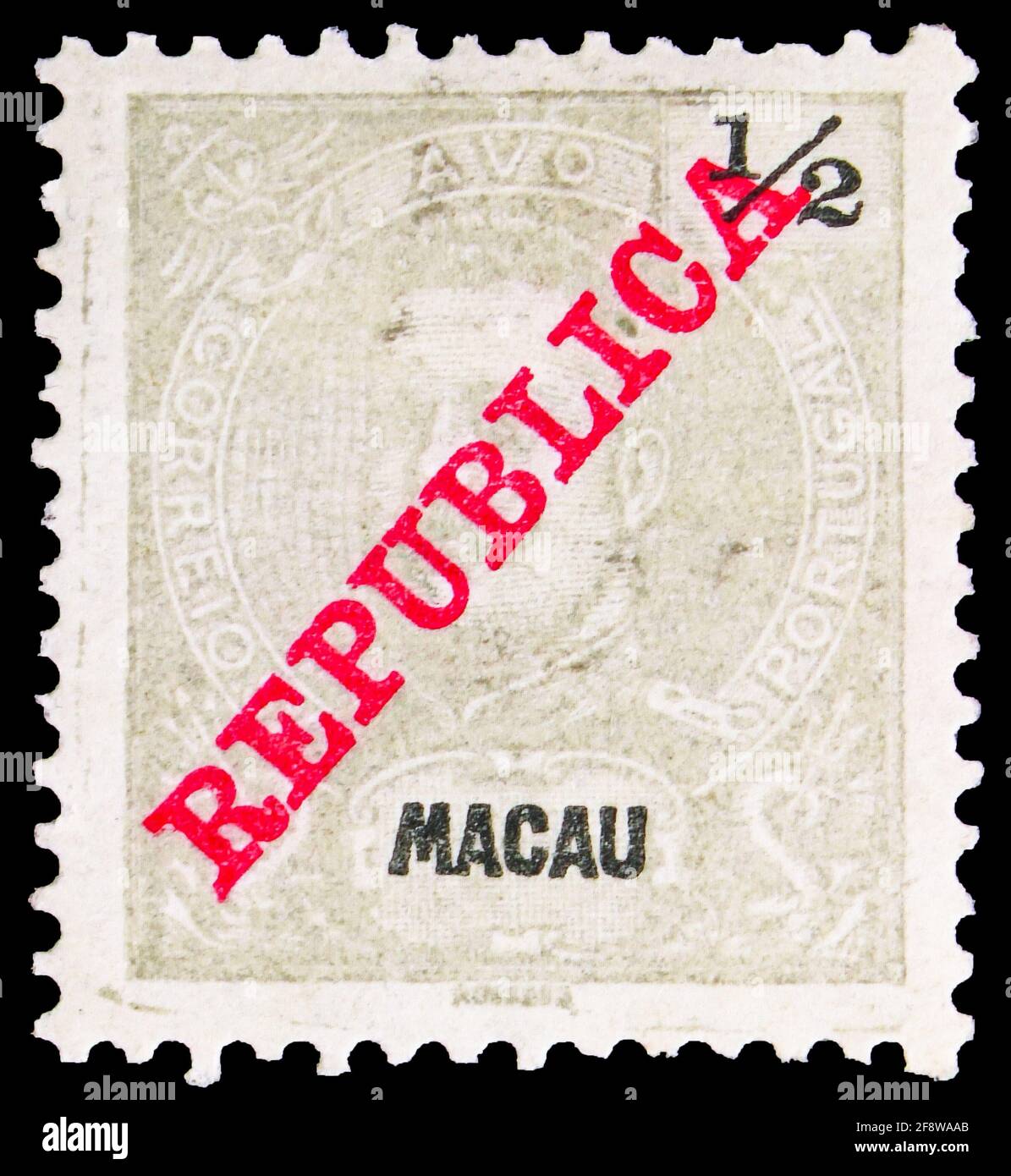 Macau stamp hi-res stock photography and images - Alamy