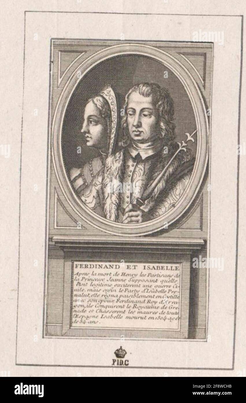 Ferdinand II, the Catholic, King of Aragon Stock Photo - Alamy