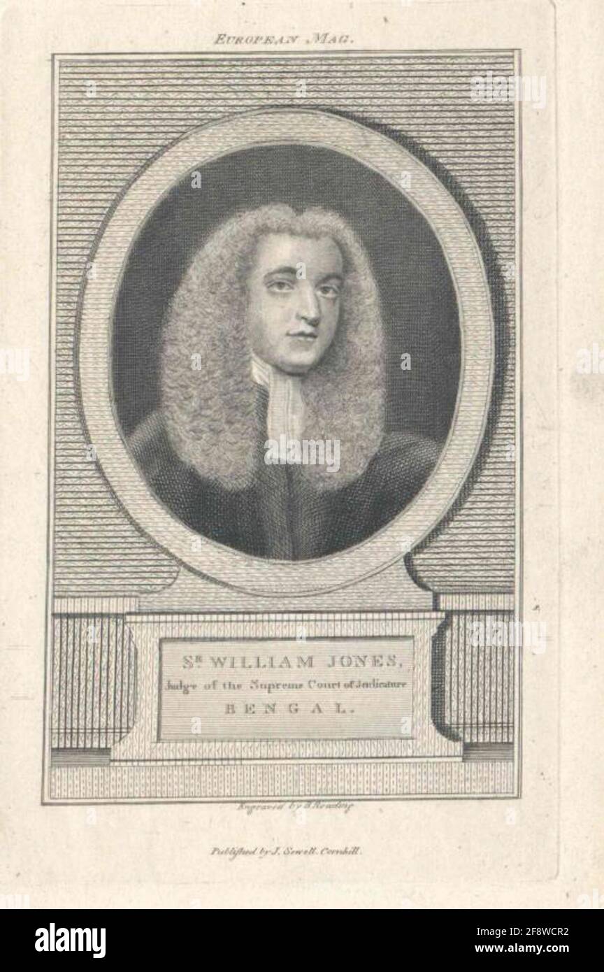 William jones philologist hi-res stock photography and images - Alamy