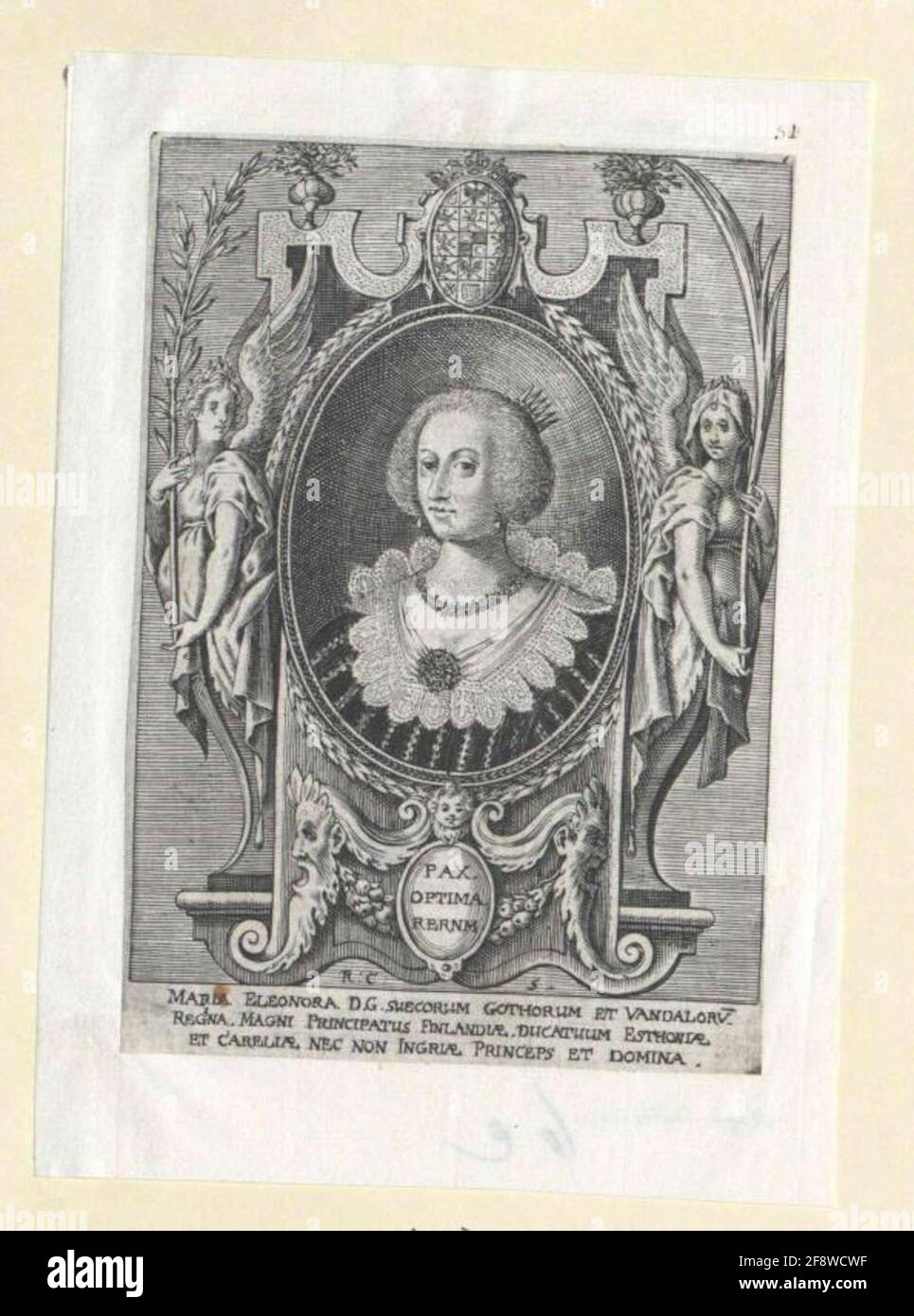 Marie Eleonore, Princess of Brandenburg Stock Photo - Alamy