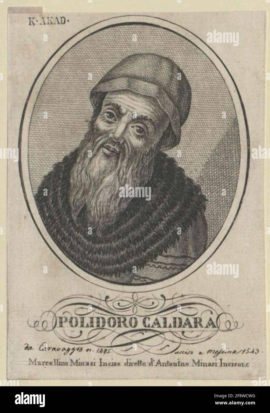 Caravaggio, Polidoro from Stock Photo - Alamy