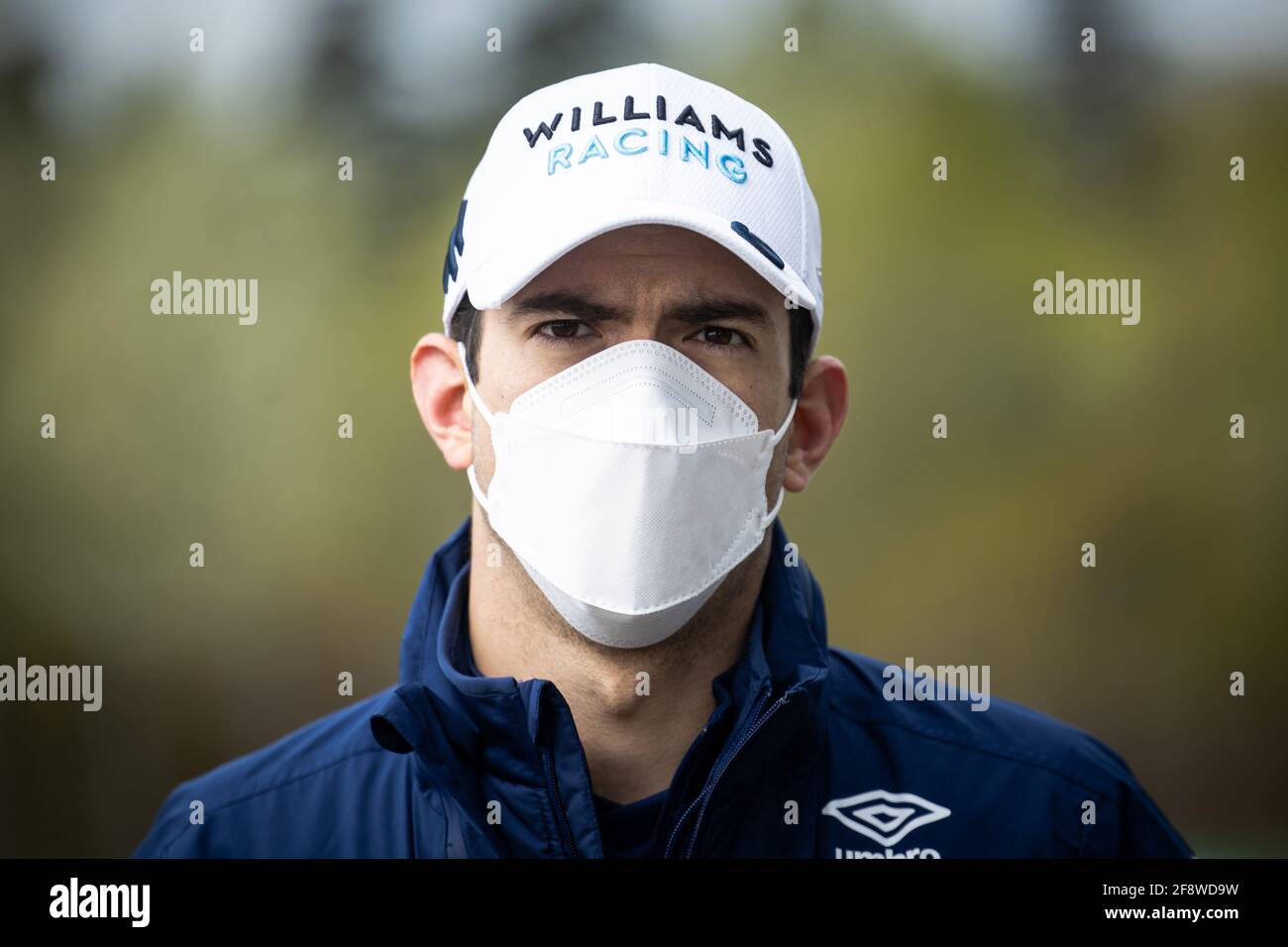 Imola, Italy. 15th Apr, 2021. Nicholas Latifi (CDN) Williams Racing ...