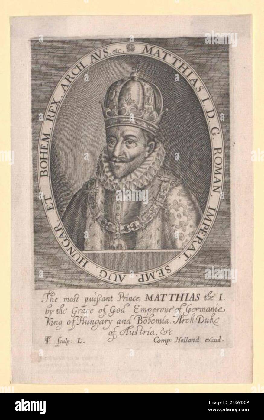 Matthias I., Roman-German Kaiser Stock Photo - Alamy