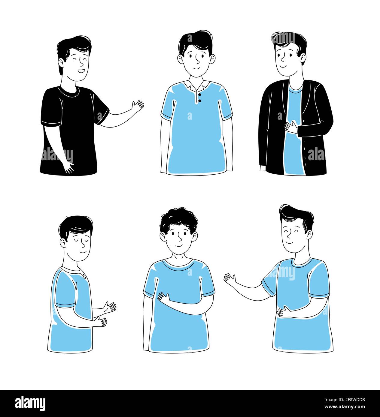 group of men Stock Vector Image & Art - Alamy