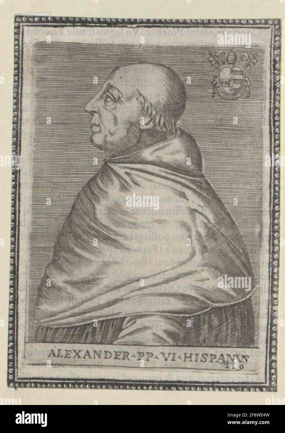 Papa alexander vi borgia hi-res stock photography and images - Alamy