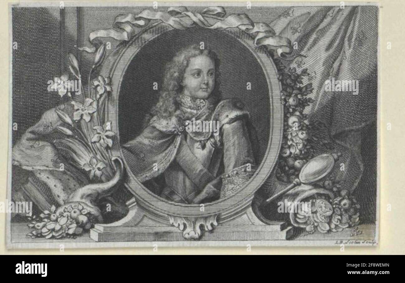 Ludwig XV., King of France Stock Photo - Alamy