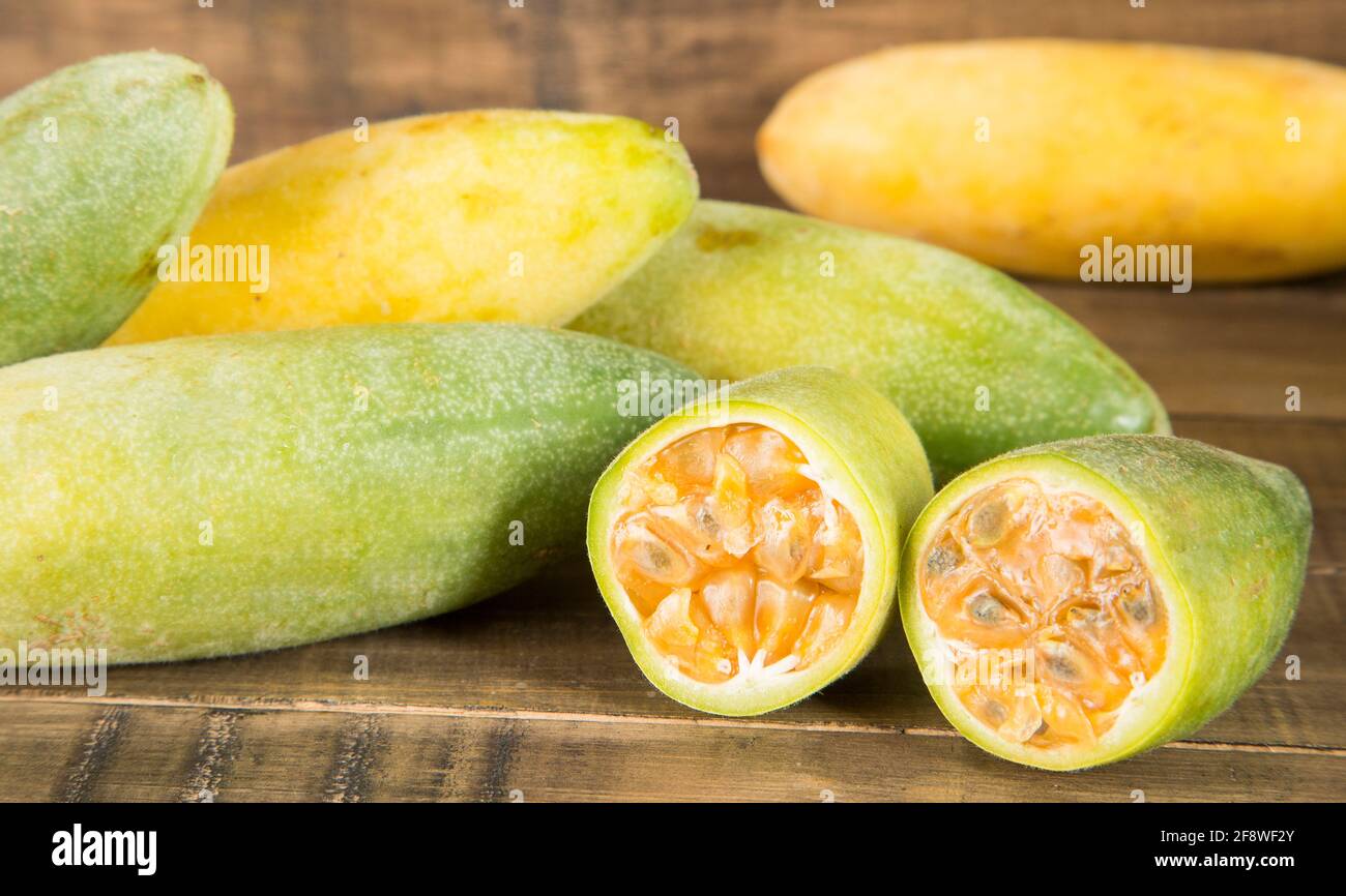 Curuba Fruit High Resolution Stock Photography and Images - Alamy