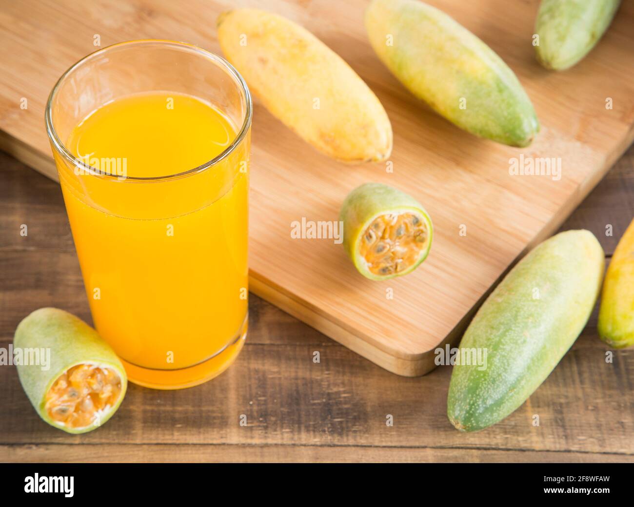 Curuba tropical fruit passiflora hi-res stock photography and images ...