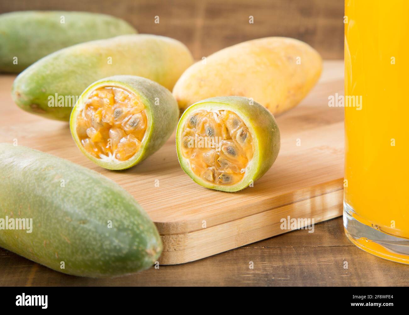 Curuba banana fruit hi-res stock photography and images - Alamy