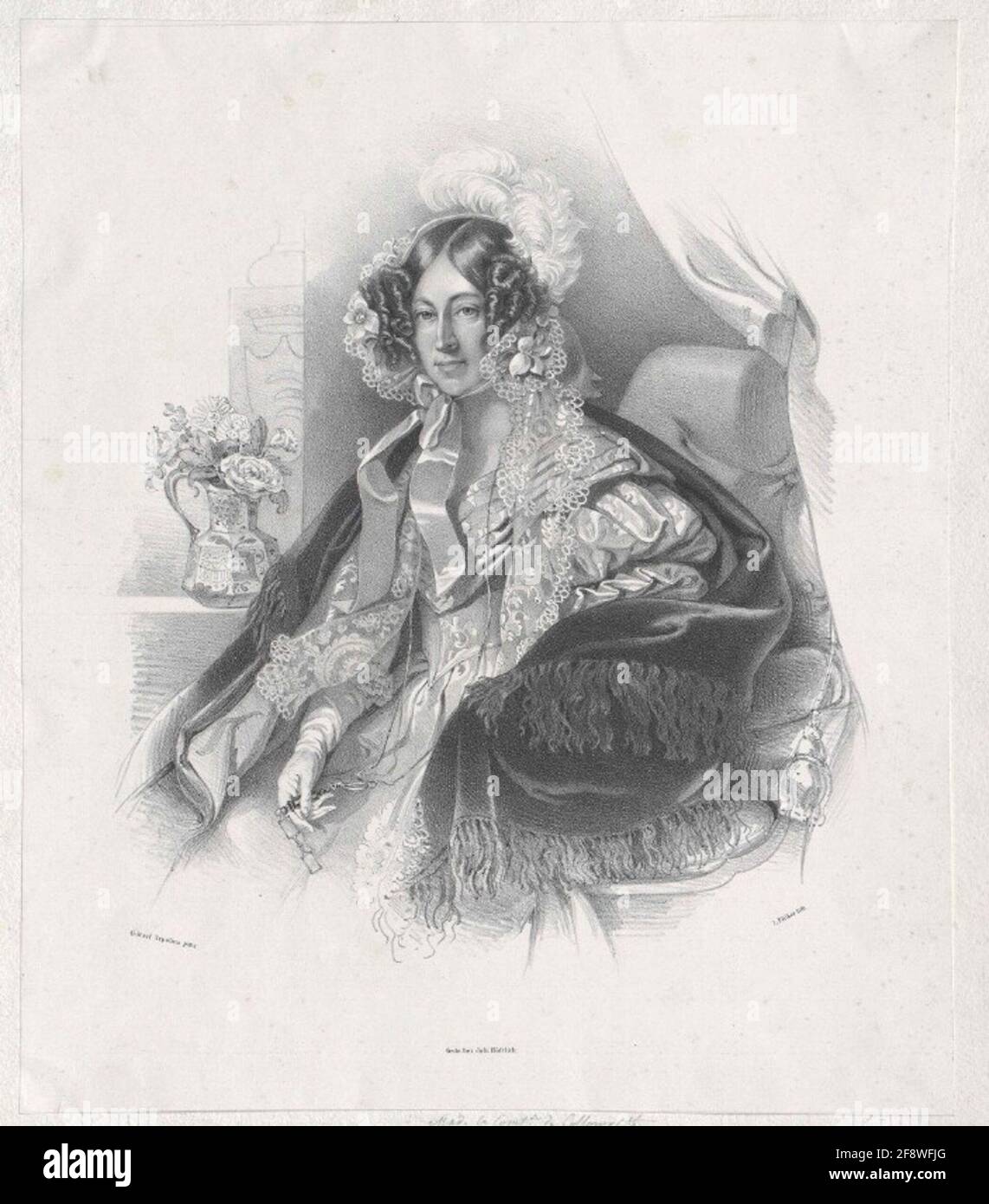 Kinsky of Wchinitz and Tettau, Maria Rosa Countess Stock Photo - Alamy