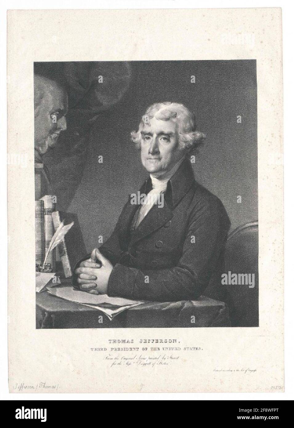 American founding father thomas hi-res stock photography and images - Alamy