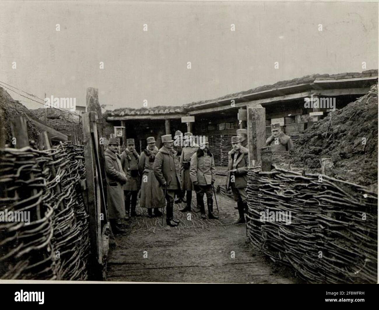 The command of the 9th corps with the commander Feldmarschallieutnant ...