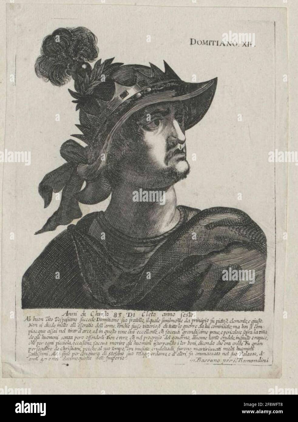 Domitian, Roman emperor Stock Photo - Alamy