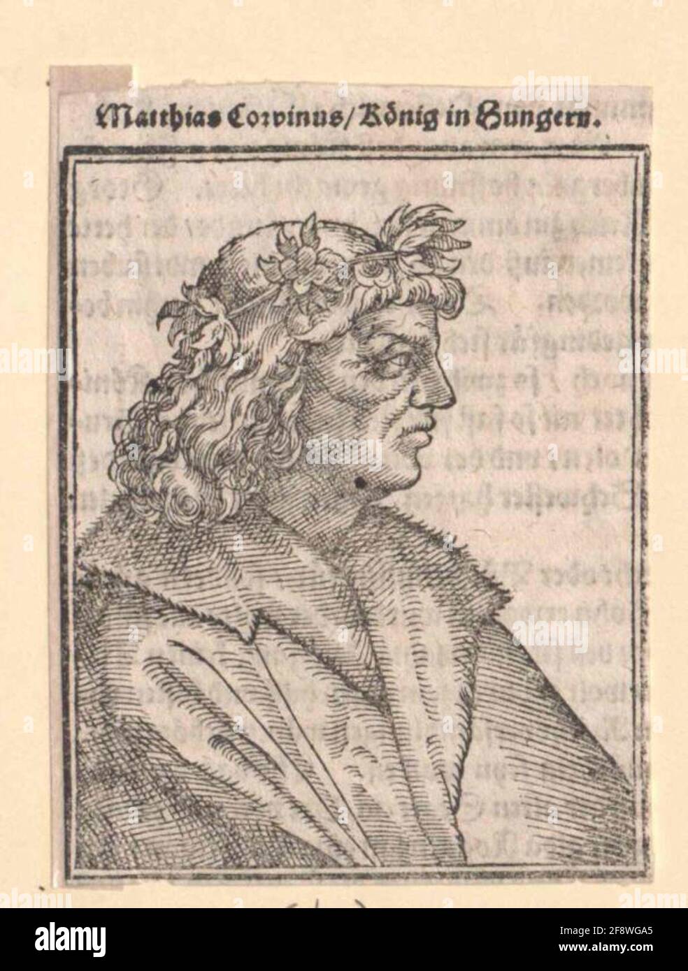 Matthias I. Corvinus, King of Hungary Stock Photo - Alamy