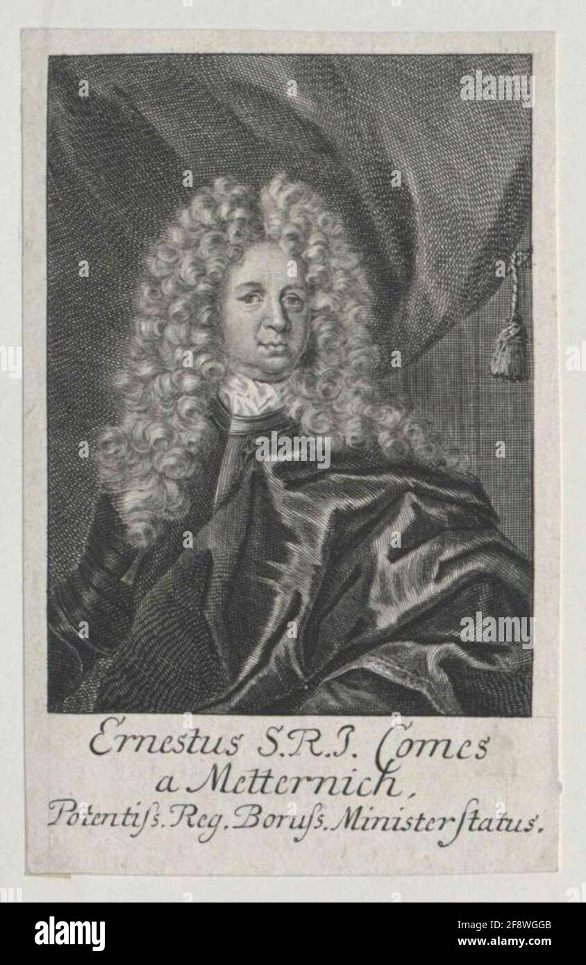 Metternich, Ernst Graf Stock Photo - Alamy