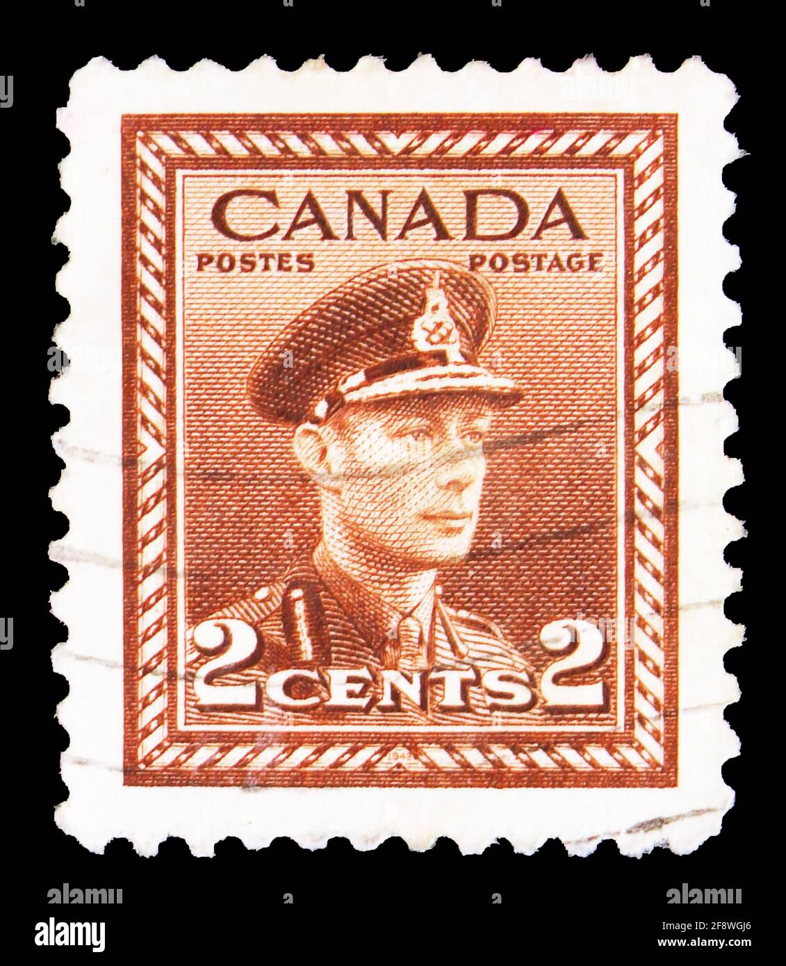 MOSCOW, RUSSIA - OCTOBER 1, 2019: Postage stamp printed in Canada shows ...