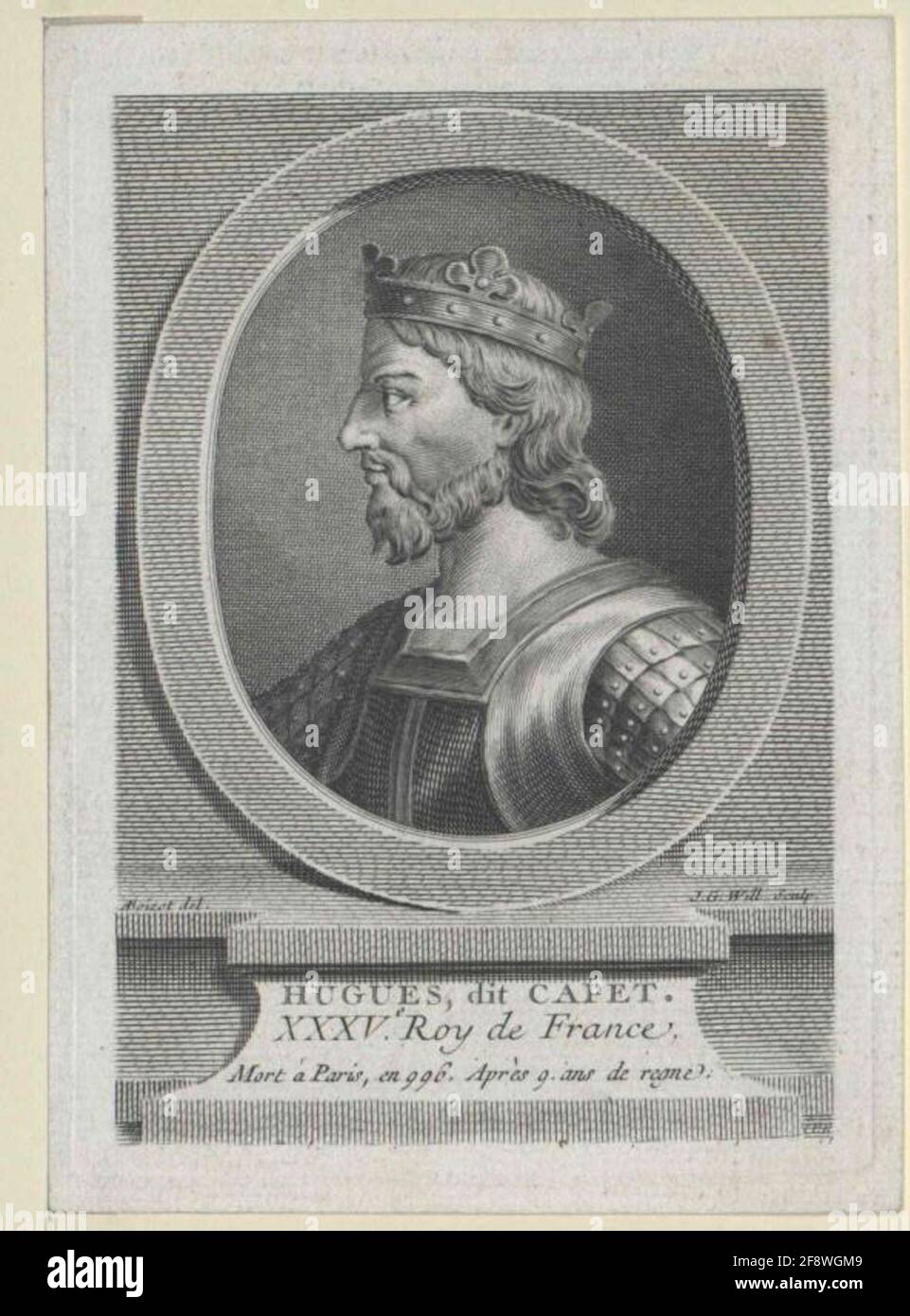 Hugo Capet, King of France Stock Photo - Alamy