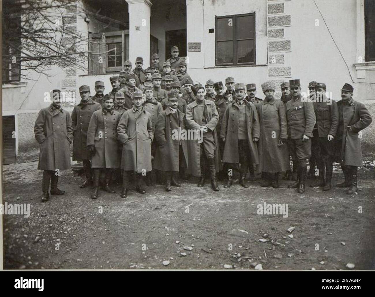 Visit Russ.Officiers at the IX.Corps Stock Photo - Alamy