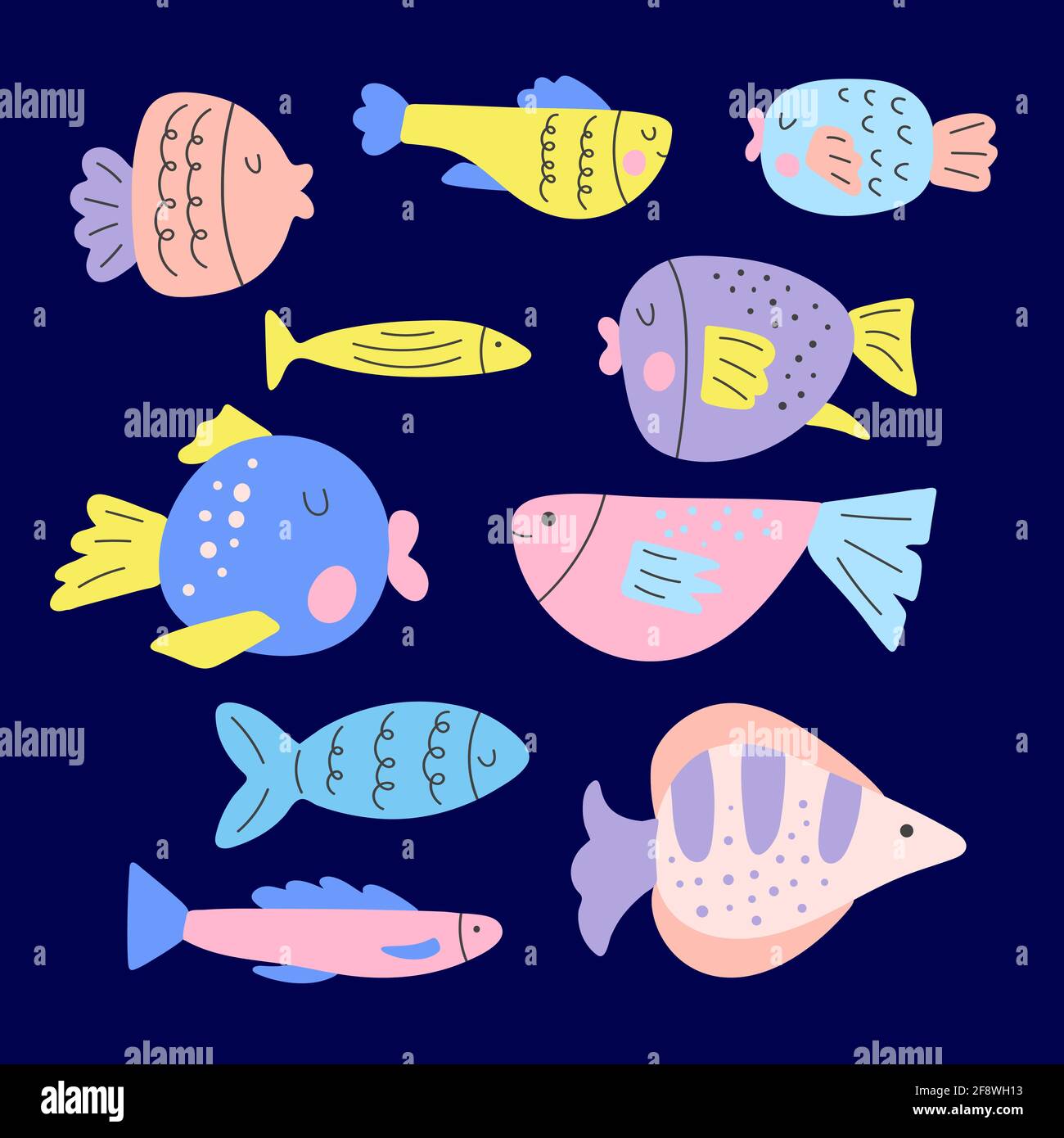 Seawater lagoon Stock Vector Images - Alamy